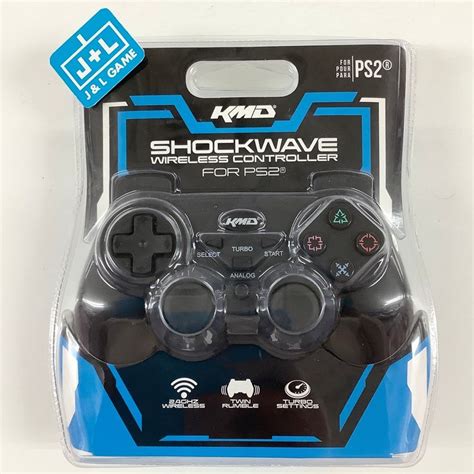Kmd Playstation 2 Shockwave Wireless Controller Ps2 Playstation 2