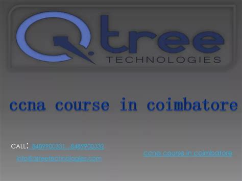 Ppt Python Training Institute In Coimbatore Python Training Courses