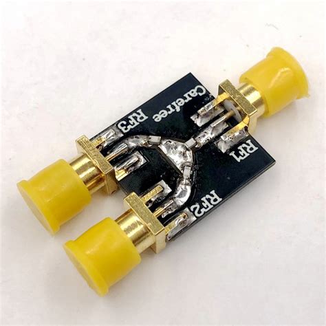 6GHz RF Power Divider RF Microwave Resistance Power Splitter Module 1 Way Input 2 Way Output