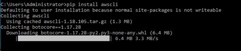 Amazon Web Services Aws Cli Installation Error On Windows System Stack Overflow
