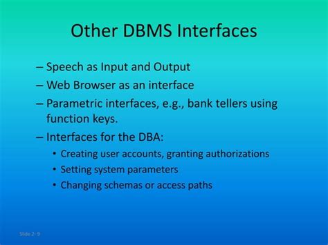 adbms 7 database languages and tools pptx databases computer software and applications