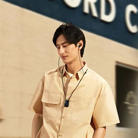 Xiaomi Necklace Headphone Wireless Bluetooth Headset Noise Reduction All In One Sliding