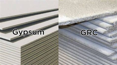 Grc Vs Gypsum Perbedaan Pengertian Dan Kegunaannya