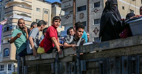 Nearly Half Of Gazas Population Displaced In Humanitarian Crisis The
