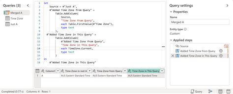 What Is Power Querys Time Zone Xxl Bi