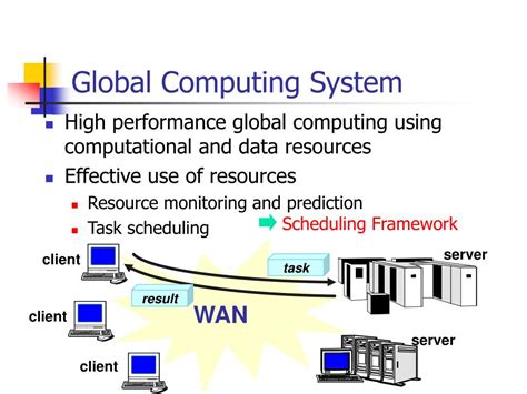 Ppt Overview Of A Performance Evaluation System For Global Computing