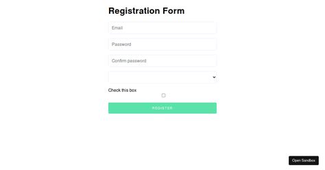 Validation With Yup Codesandbox