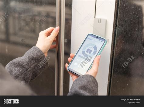 Woman Locking Image Photo Free Trial Bigstock