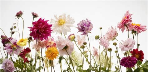 Beautiful Illustration Of Flowers With Bright Colors Beautiful Flowers