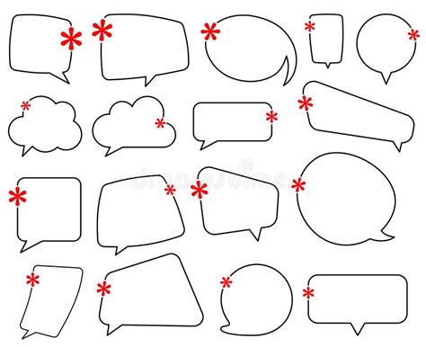 Asterisk Shapes Set Stock Illustrations 107 Asterisk Shapes Set Stock Illustrations Vectors