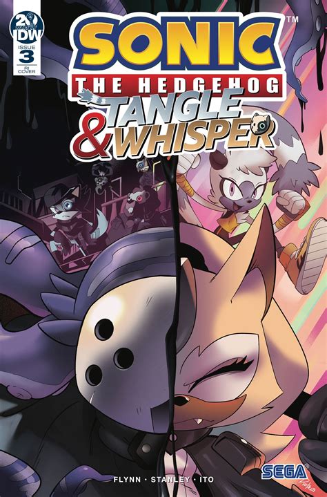 Sonic The Hedgehog Tangle And Whisper 3 10 Copy Cover Fresh Comics