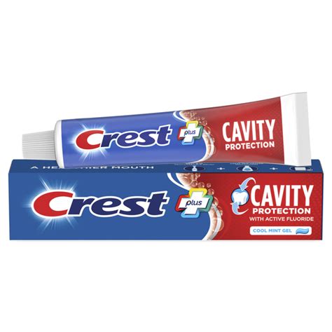 Crest Cavity Protection Toothpaste Gel Cool Mint Same Day Delivery Or