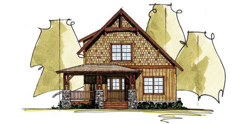Small Rustic Home Plan Classic 18805ck Architectural Designs
