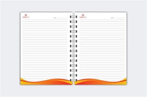 Premium Vector Note Pad Design Or Note Book Template