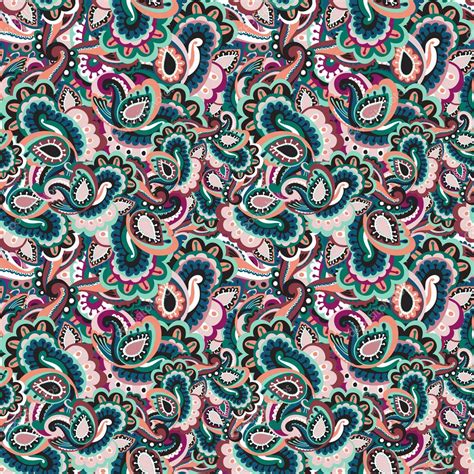 Paisley Seamless Background Stock Vector By ©juliakuz 19287743