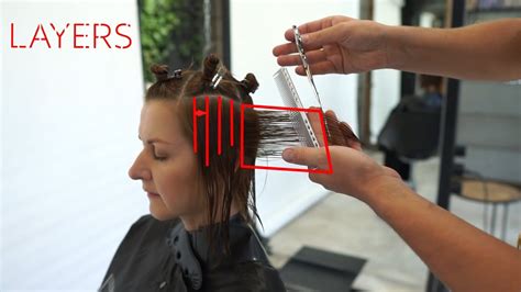 How To Layered Haircut Tutorial Layered Haircut Techniques YouTube
