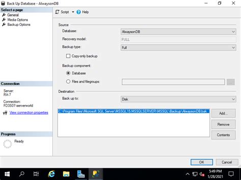 Windows Server 2019 SQL Server 2019 AlwaysOn Availability 1 Server World