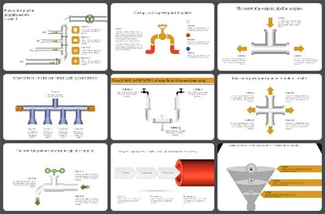 Best Pipeline Diagram PowerPoint Presentation Slide
