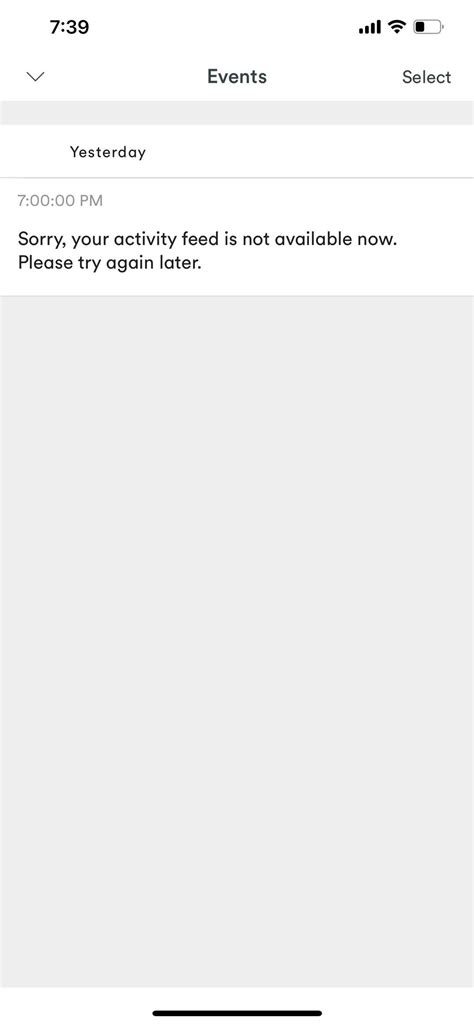 Anyone Elses Events Not Loading Rvivintsmarthome