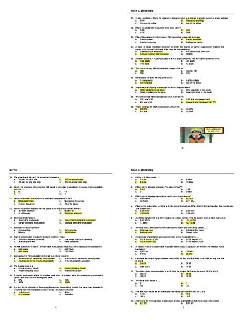 Noise And Modulation An Analysis Of Key Concepts Related To Noise