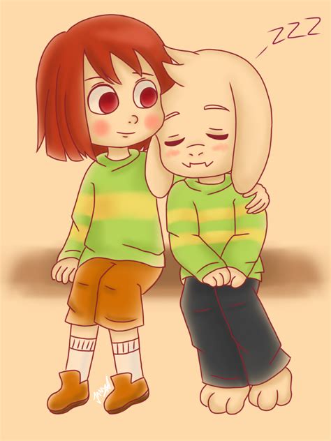 Chara And Asriel Dreemurr By Jany Chan On Deviantart
