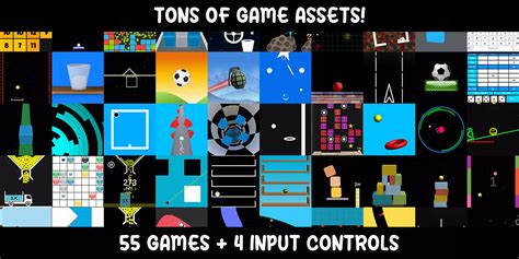 Tons Of Game Assets Unity Source Code By Neonspacefighter Codester
