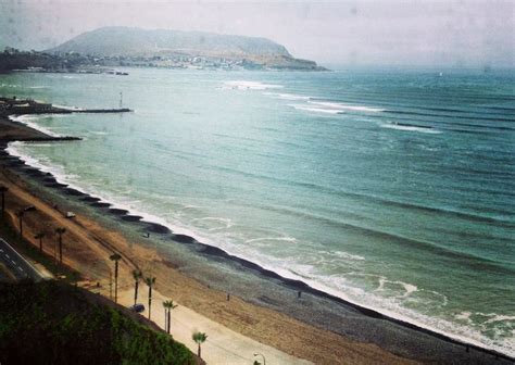 Beach View Miraflores Lima Peru Beach View Beach Outdoor
