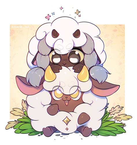 Wooloo And Lamball Pokemon And 1 More Drawn By Bloominglynx Danbooru