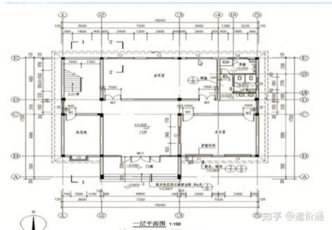 从基础教你如何看懂建筑平面图 知乎