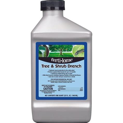 Ferti Lome Tree And Shrub Drench Systemic Insecticide Liquid 32 Oz Plantoutlets