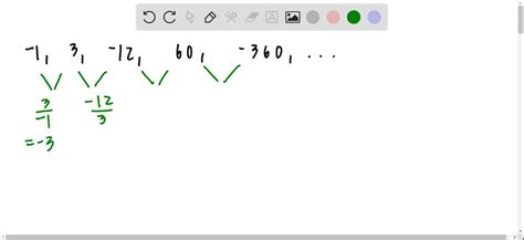 Solveddetermine If The Sequence Given Is Geometric If Yes Name The