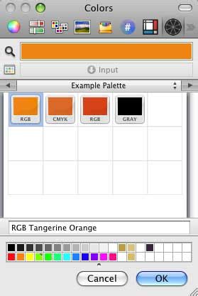 Using The Mac OS X Color Picker Robin Wood