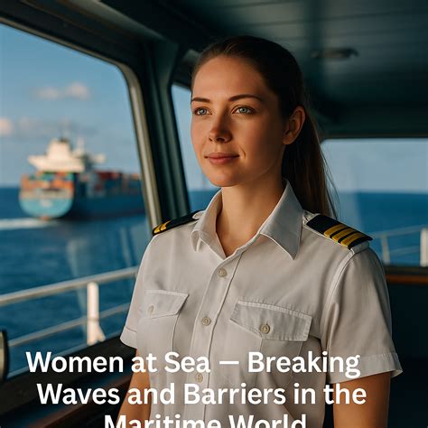 Women At Sea Breaking Waves And Barriers In The Maritime World