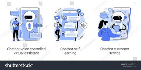 Smartphone Voice Application Abstract Concept Vector Stock Vector Royalty Free 1846071799