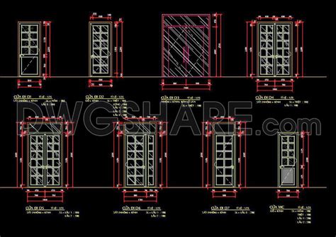 Autocad Drawing Doors Windows At Christy Jones Blog