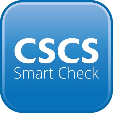 CSCS Smart Check By Construction Skills Certification Scheme Limited