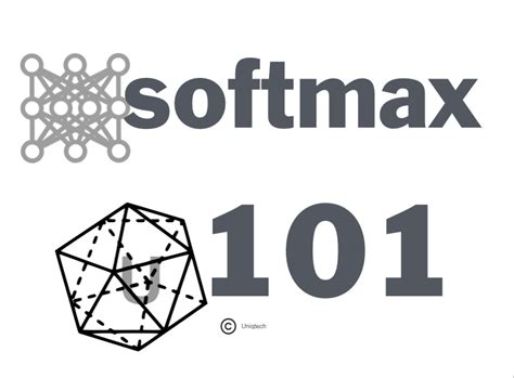 understand the softmax function in minutes by uniqtech data science