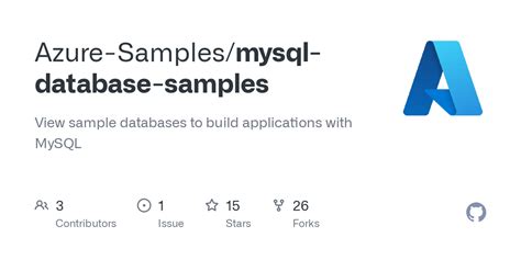 mysql database samples polls database readme md at main · azure samples