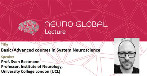 Topics [2022 10 5 6 Neuro Global Lecture {announcement Of Prof Sven Bestmanns Intensive