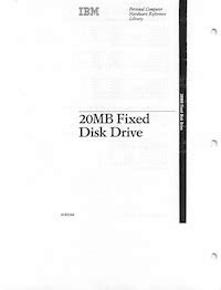 IBM Manuals PCjs Machines