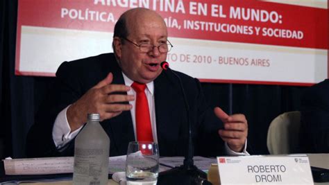 Roberto Dromi Sorprendido Por Su Aparición En Los Cuadernos K La Voz