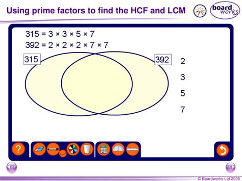 PPT Using Prime Factors To Find The HCF And LCM PowerPoint Presentation ID 3559506