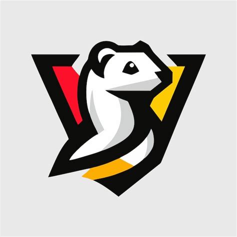 Premium Vector Weasel Monogram Logo