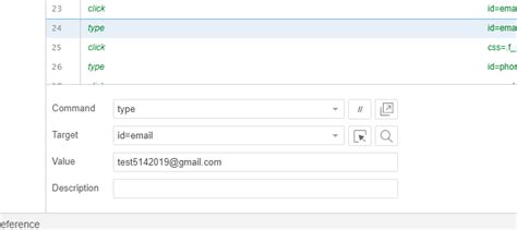 Selenium Ide Can I Have A Custom Field Value Super User