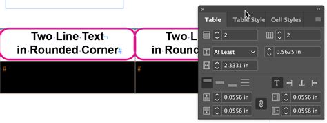 Solved Rounded Corners For Each Cells Of The Table Not J Adobe