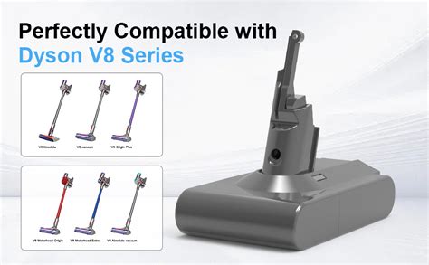 Cabeattee 8000mah V8 Battery Compatible With Dyson V8