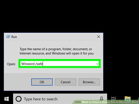 3 Ways To Close A Dialog Box In Microsoft Word WikiHow Tech