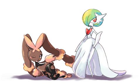 Gardevoir Mega Gardevoir Lopunny And Mega Lopunny Pokemon Drawn By