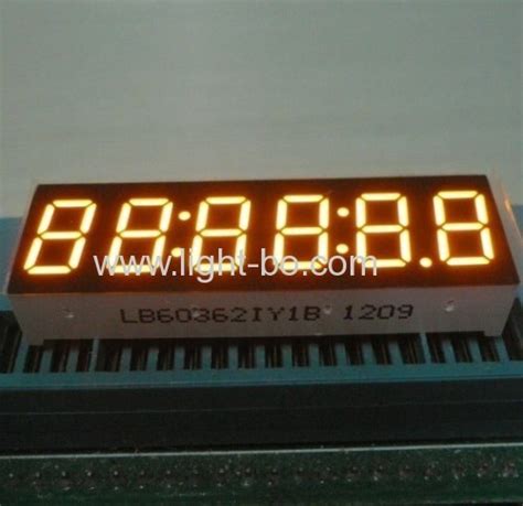 036 6 Digit Led Display6 Digit Clock Display 036 6 Digit 7