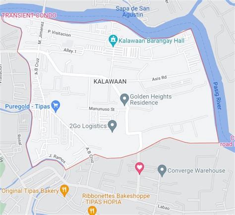 Kalawaan Pasig Lot 6500 Sqm 5500 Sqm Warehouse Near Bgc C5 Pasig 5500 M²